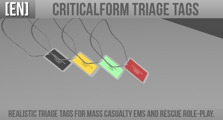 Second Life Marketplace - [EN] Criticalform Triage Tags